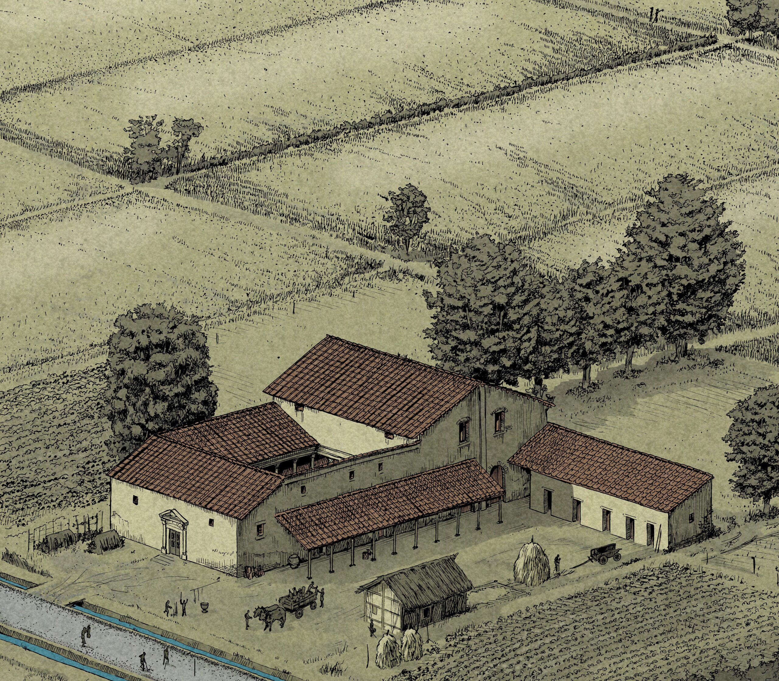 Abitare in campagna: la villa rustica - Ecomuseo Aquae